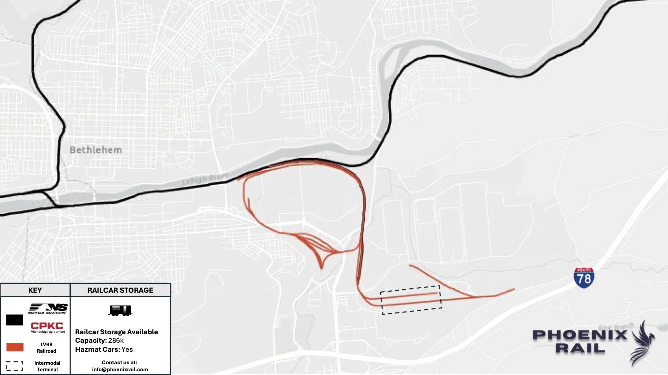 Bethlehem, PA - Phoenix Rail